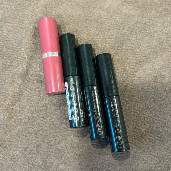 Clinique | Makeup | Clinique Samples Mascara And Full Size Lipstick ...